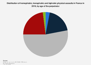 Homophobia: assaults by age of the perpetrator France 2019| Statista