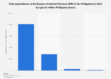 BIR: expenditures by type 2021 | Statista