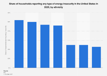 U.S. household energy insecurity by ethnicity 2020 | Statista