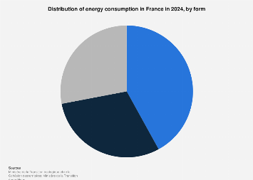 France: energy consumption share by type 2024| Statista