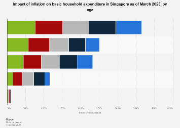 Singapore: inflation effect on household expenditure by age 2023| Statista