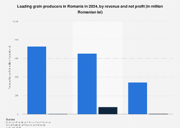 Romania: Grain producers by revenue and net profit 2024| Statista