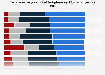 Public K-12 school concerns U.S. 2023| Statista