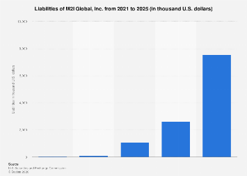 M2I Global, Inc. liabilities 2024| Statista