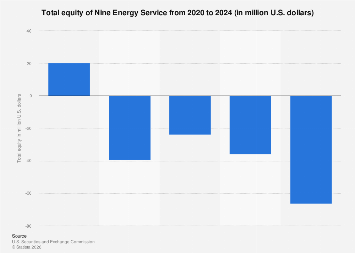 Nine Energy Service total equity 2024| Statista