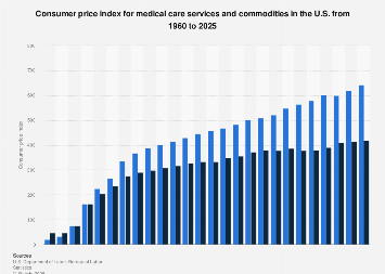 U.S. consumer price index: medical care and commodities 2024| Statista