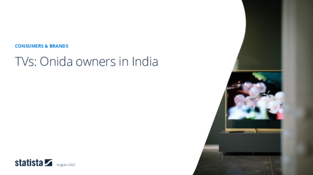 TVs: Onida owners in India | Statista