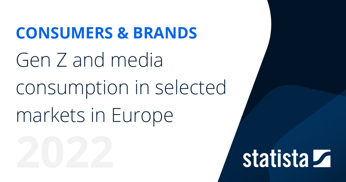 Gen Z and media consumption in Europe | Statista