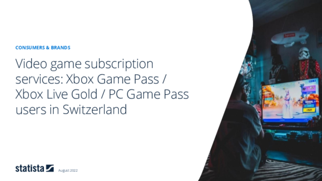 Video game subscription services: Xbox Game Pass / Xbox Live Gold / PC ...