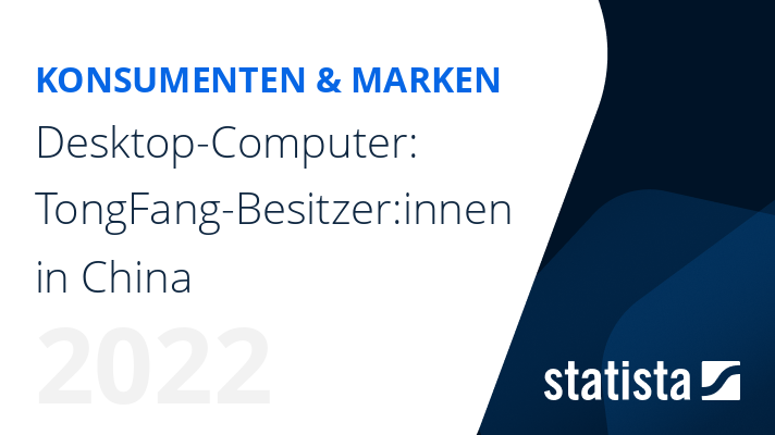 Desktop-Computer: TongFang-Besitzer:innen in China | Statista