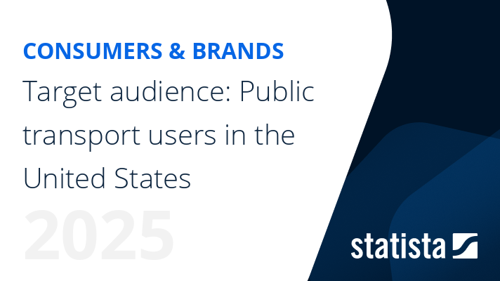 Target audience: Public transport users in the United States | Statista