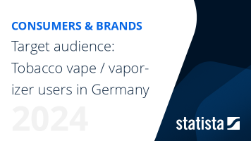 Target audience: Tobacco vape / vaporizer users in Germany | Statista