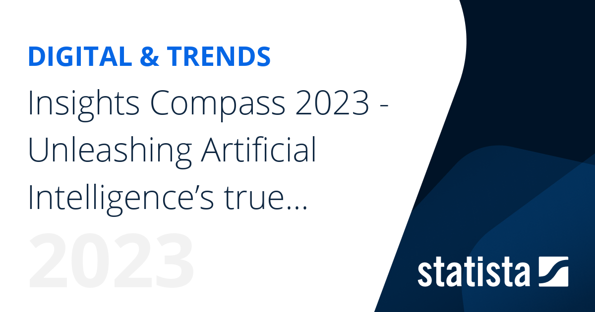 Insights Compass 2023 - Unleashing Artificial Intelligence’s true potential | Statista