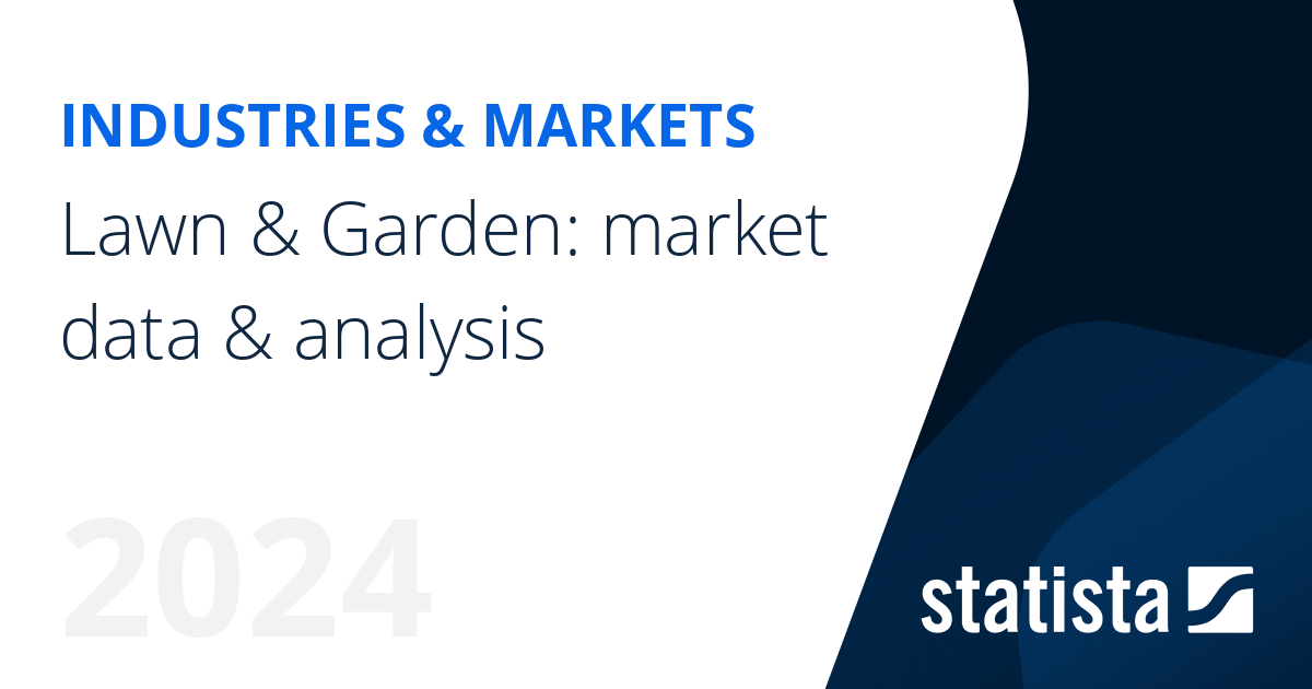 Lawn & Garden: market data & analysis | Statista