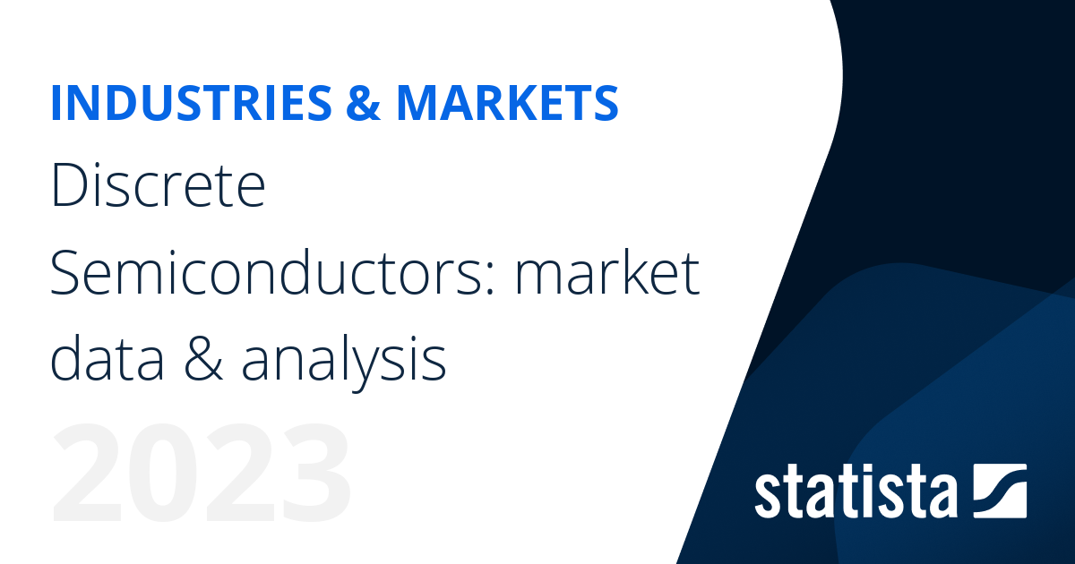 Discrete Semiconductors: market data & analysis | Statista