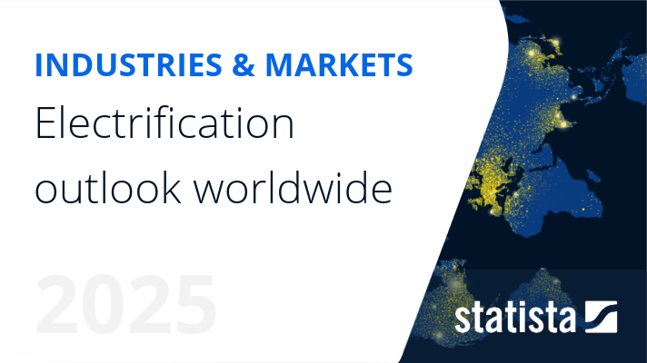 Electrification outlook worldwide | Statista