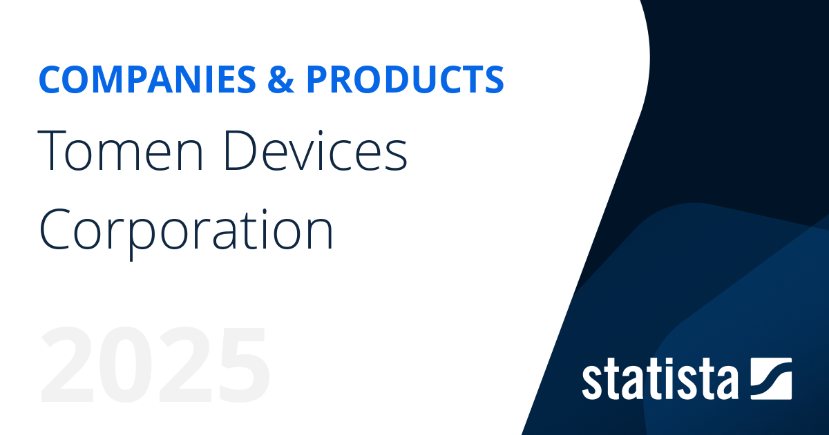 Tomen Devices Corporation | Statista