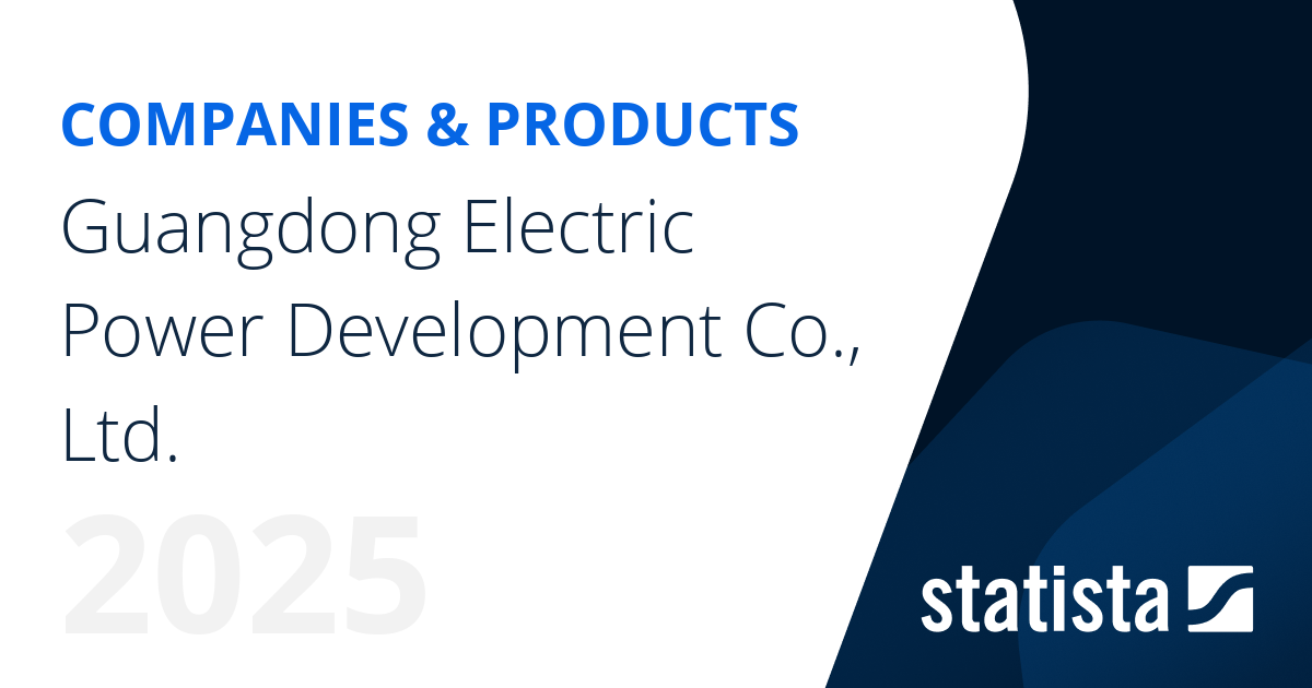 Guangdong Electric Power Development Co., Ltd. | Statista