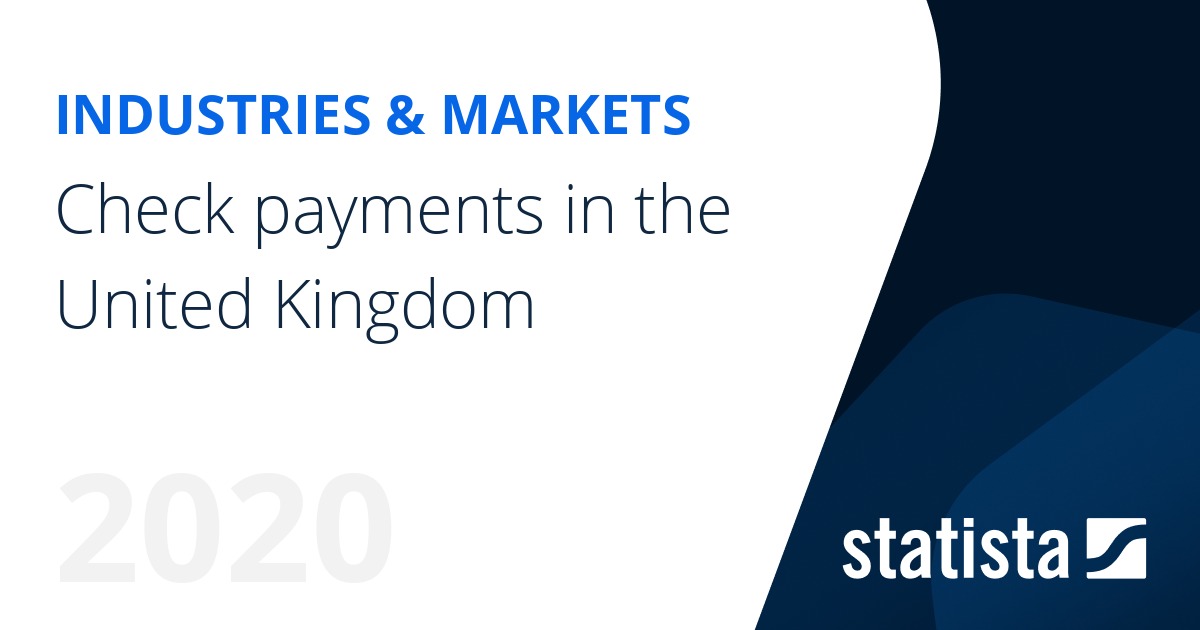 Check payments in the United Kingdom | Statista