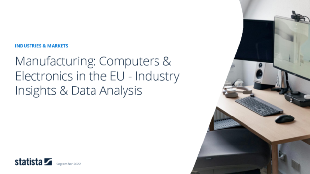 Manufacturing: Computers & Electronics in Europe 2021 | Statista