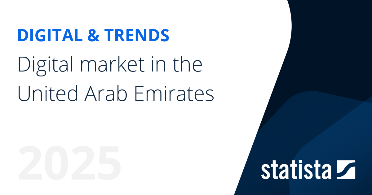 Digital market in the United Arab Emirates | Statista