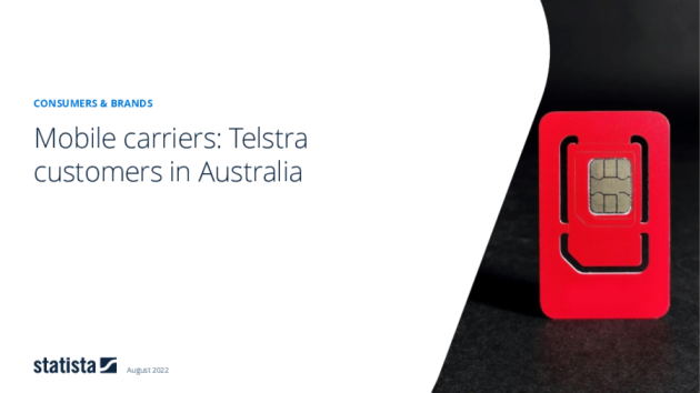 Mobile carriers: Telstra customers in Australia | Statista
