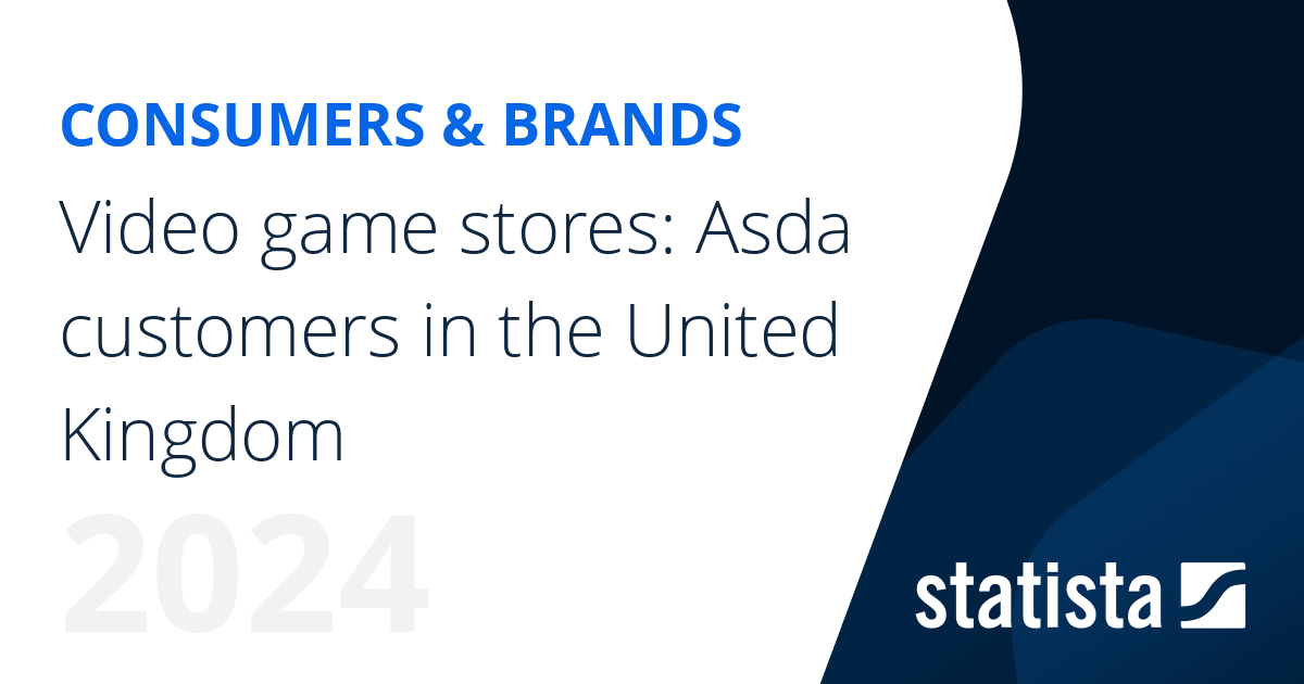 Video game stores: Asda customers in the United Kingdom | Statista