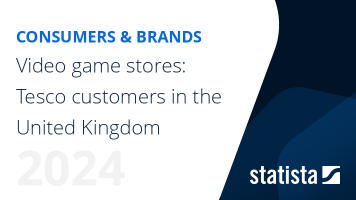 Video game stores: Tesco customers in the United Kingdom | Statista